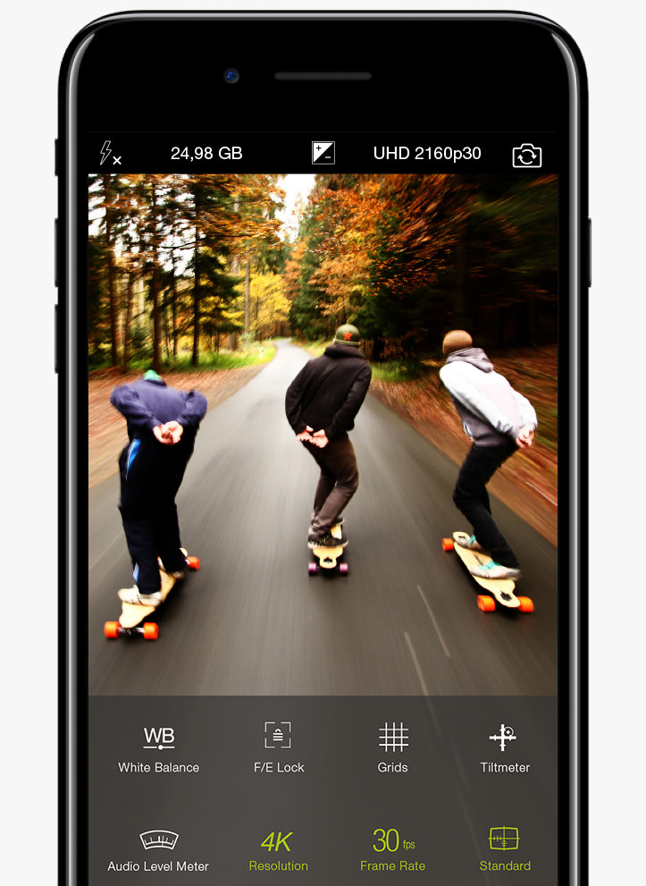 ProCamera_Video_Mode_v11.0_AppStoreScreen - ProCamera + HDR - Turn your ...