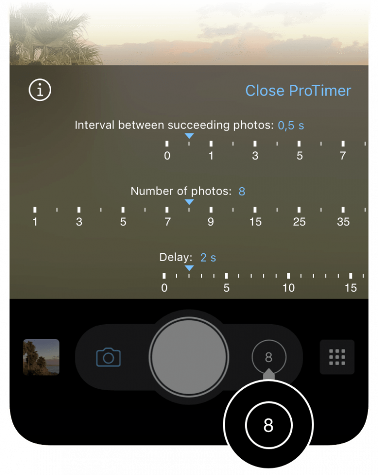 The ProTimer is an extension to the classic Self-Timer