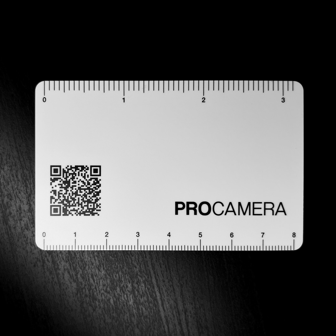 ProCamera Shop Gray Card Made In Germany