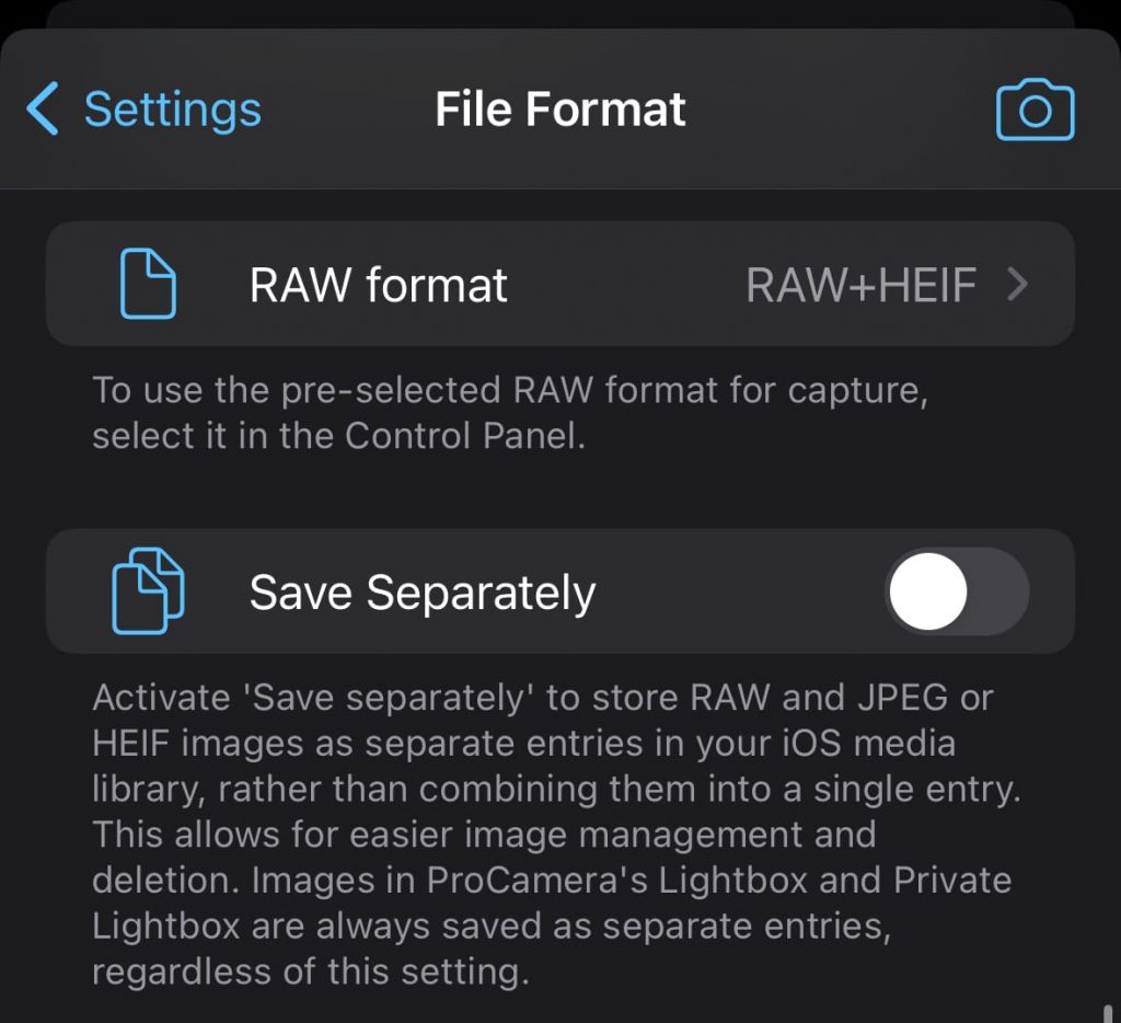 What's New in ProCamera v17.3 – Lightbox 2.0, RAW+HEIF format
