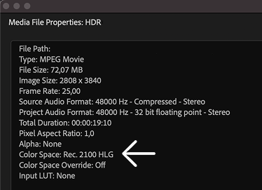 Premiere Pro HDR properties - ProCamera + HDR - Turn your iPhone into a ...